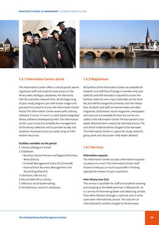 MsM student handbook 2013-2014 | PDF