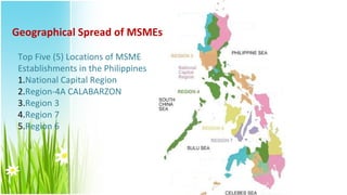 Philippines Micro Small Medium Enterprises (MSMEs) | PPT