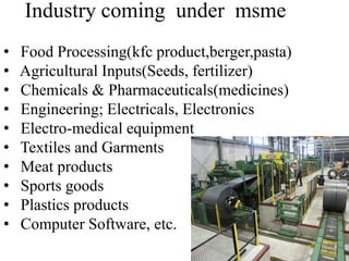 Msme | PPTX