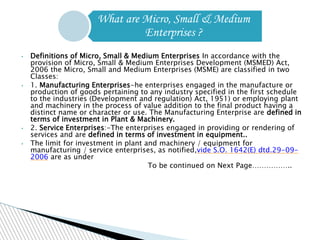 Msme | PPT