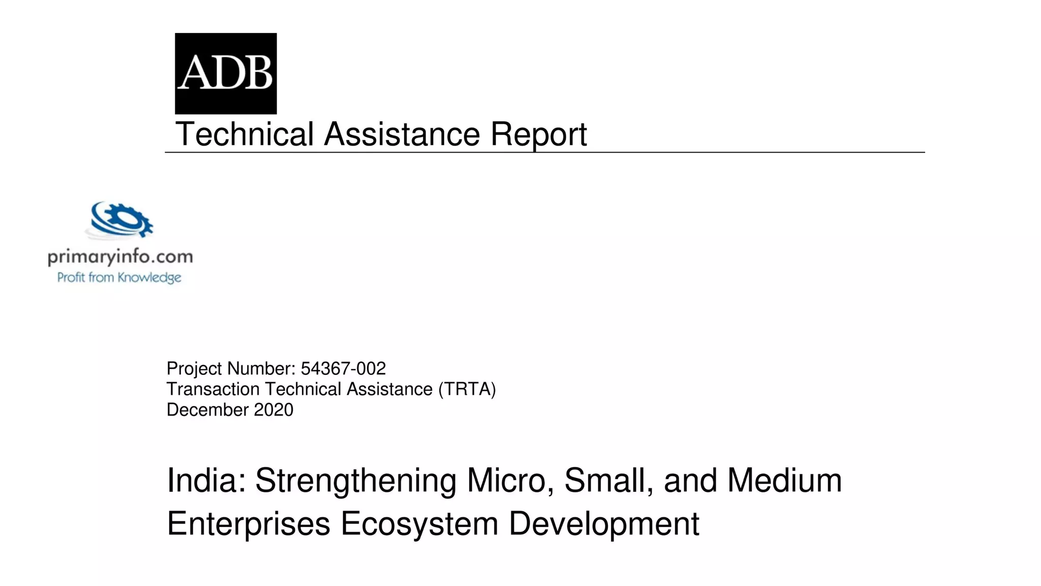 Msme development | PPT