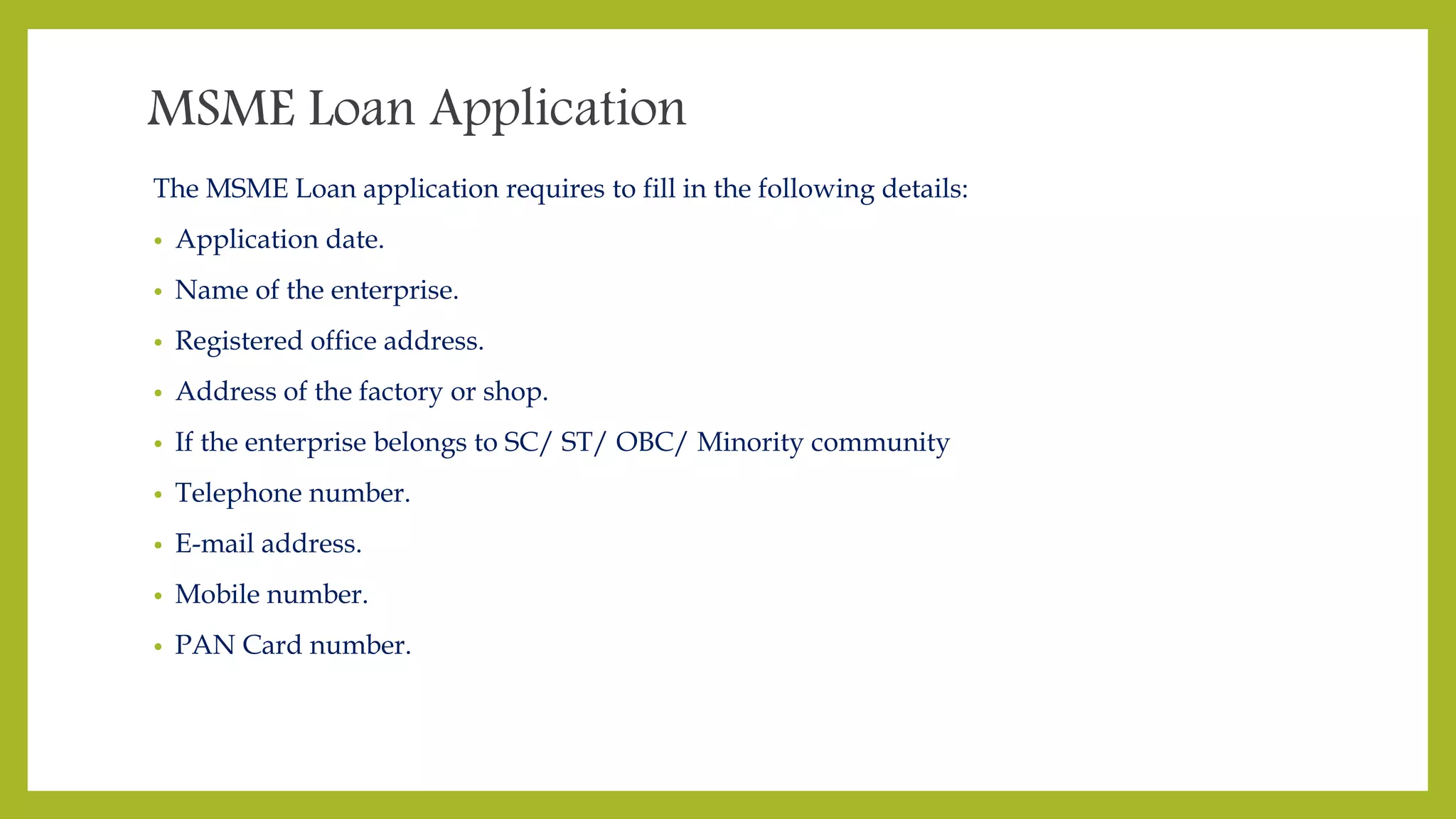 MSME - All you need to know about this sector | PPTX