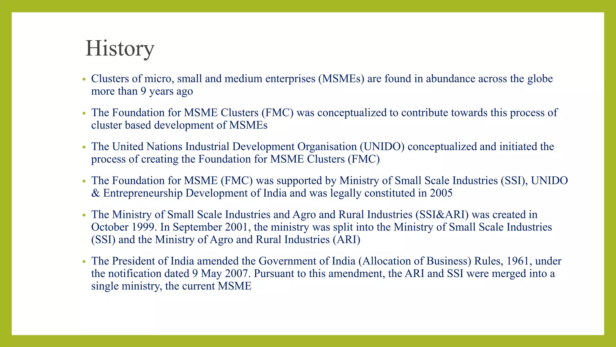 MSME - All you need to know about this sector | PPTX