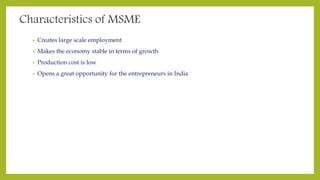 MSME - All you need to know about this sector | PPTX | Small and Medium ...