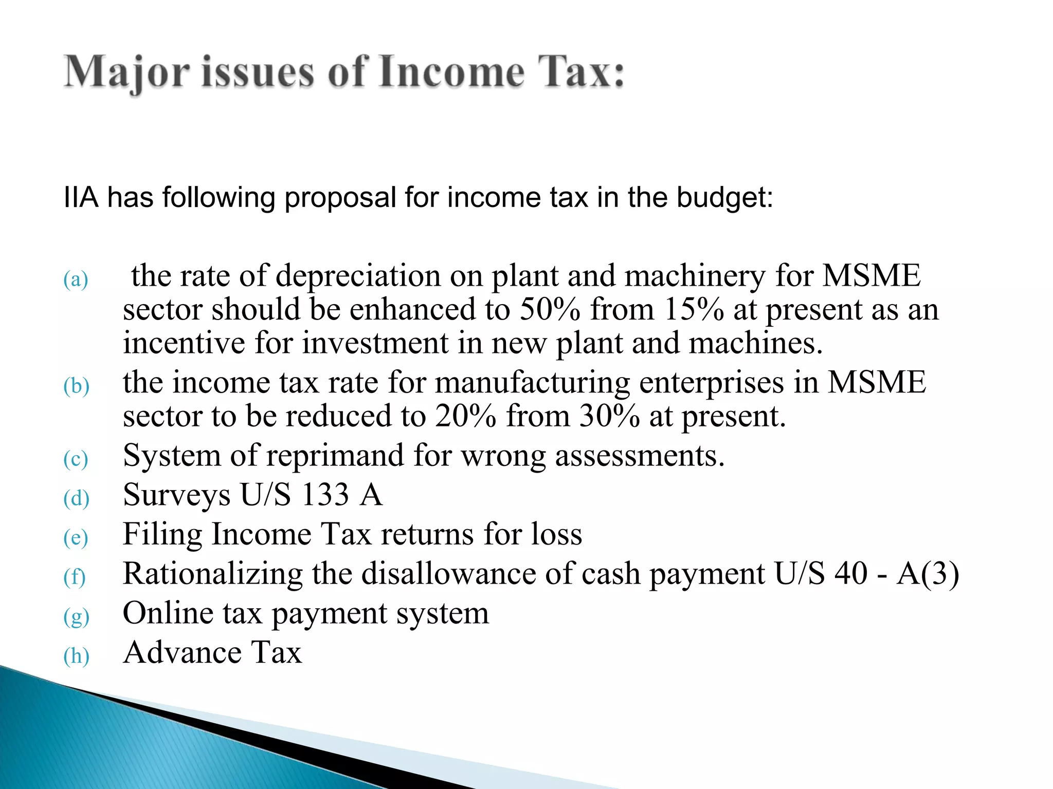 Msme major tax implication... by nilima & chiranjib | PPT