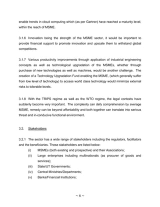 Msme strategic-action-plan | PDF | Small and Medium-sized Business | Business