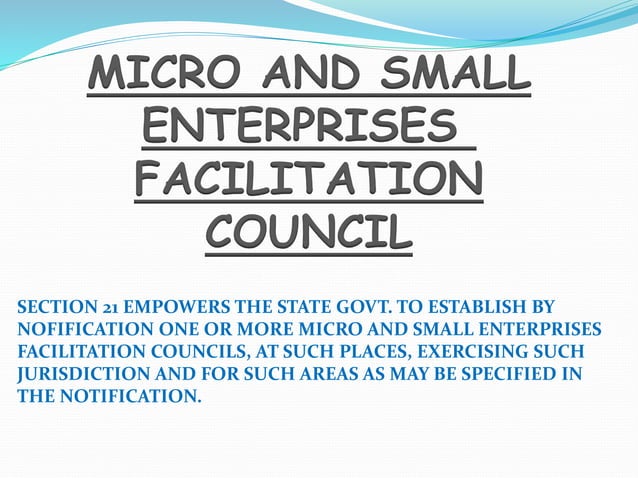 Msme act | PPTX | Small and Medium-sized Business | Business