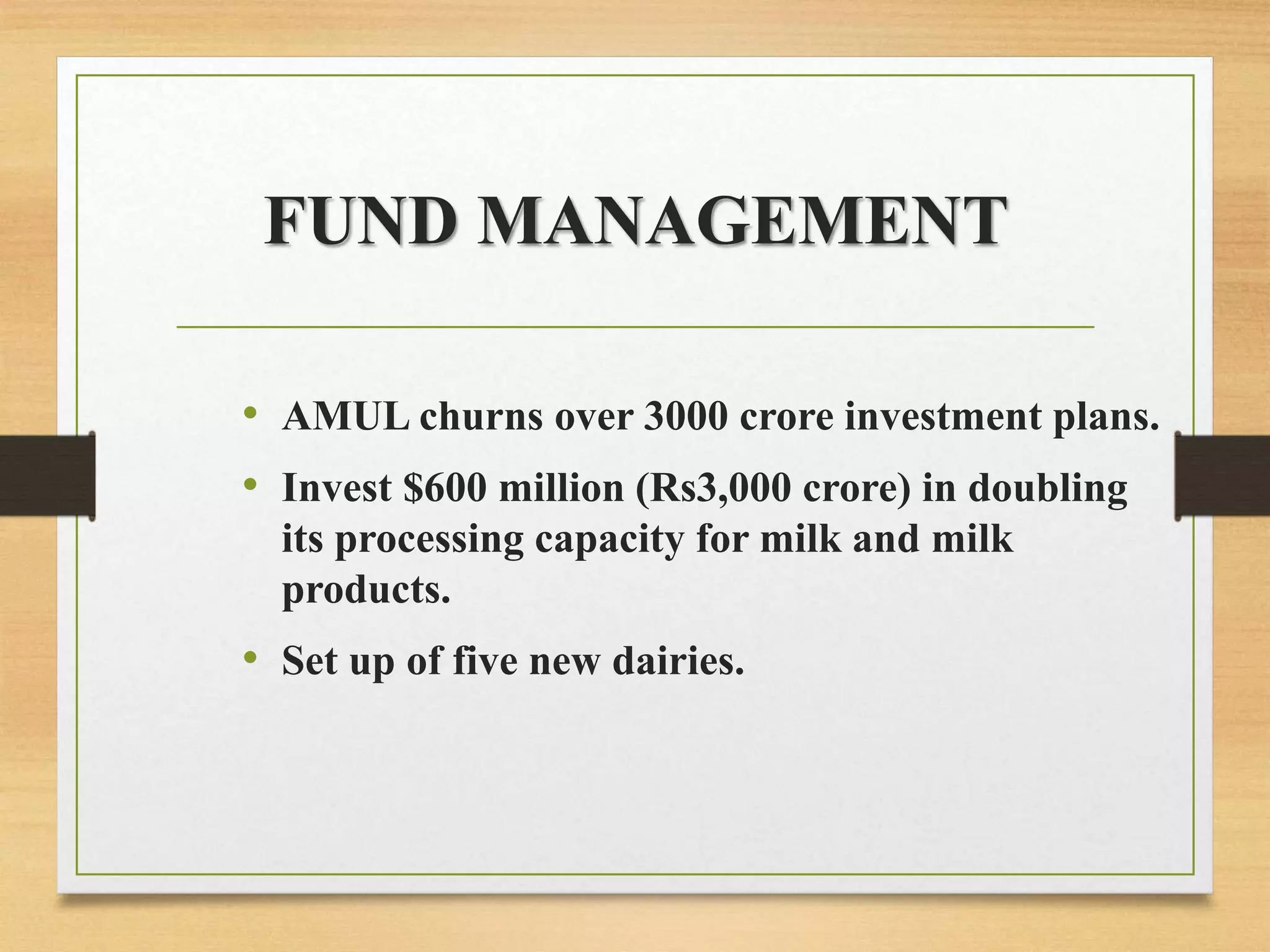 AMUL MILK ( COMPLETE ANALYSIS) | PPT
