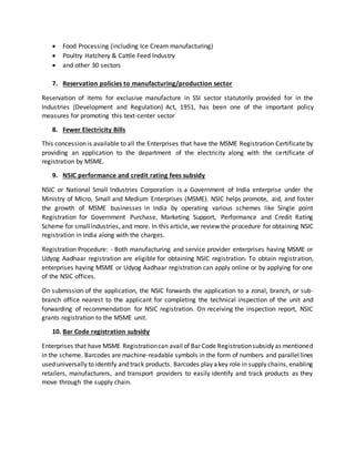 MSME /UDYAM REGISTRATION | DOCX