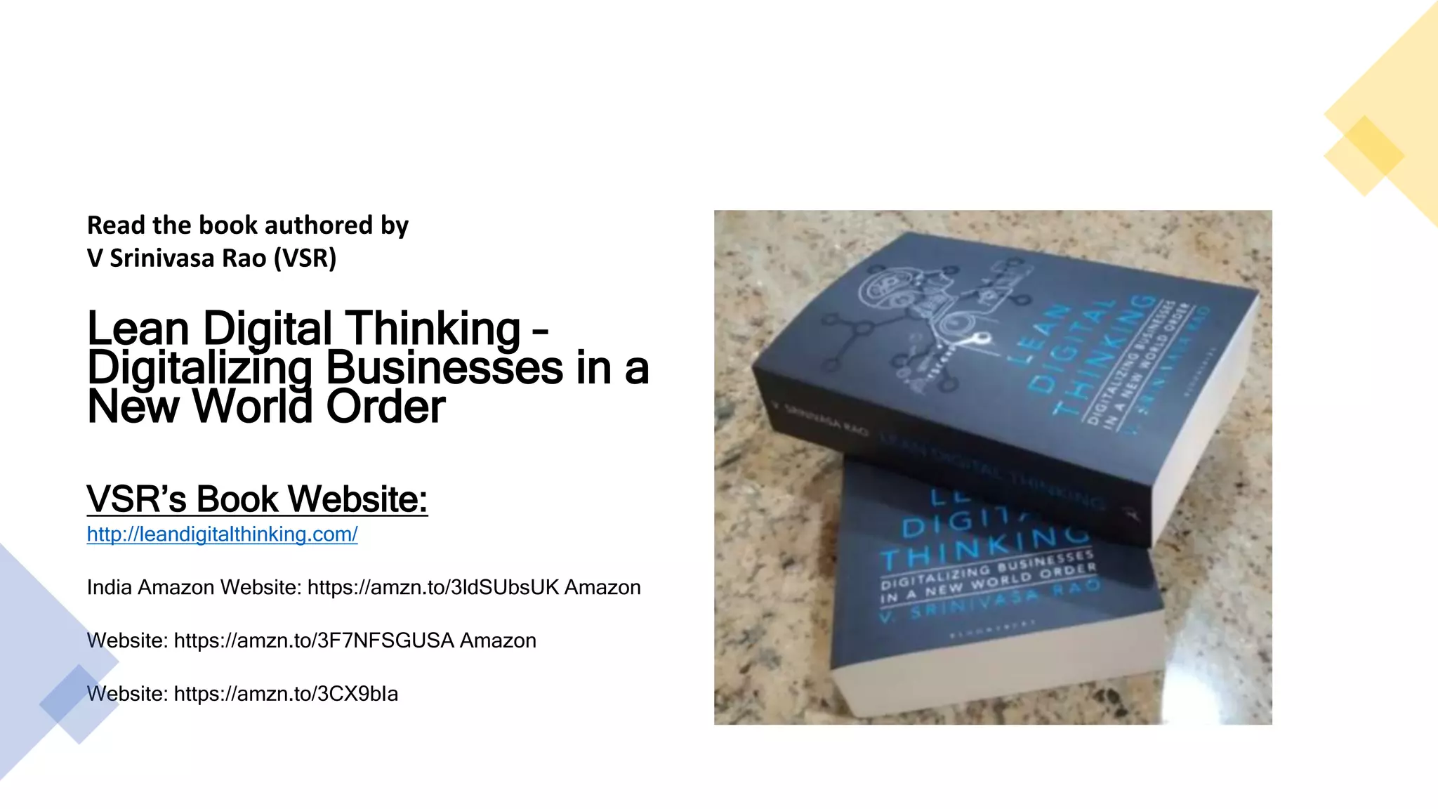 Digitalizng MSMEs with Lean Digital Thinking : AatmaNirbhar Bharat ...