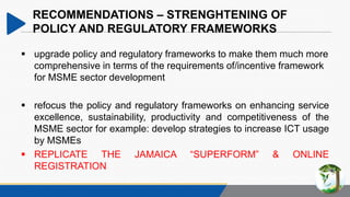 MSME Development in the Caribbean | PDF