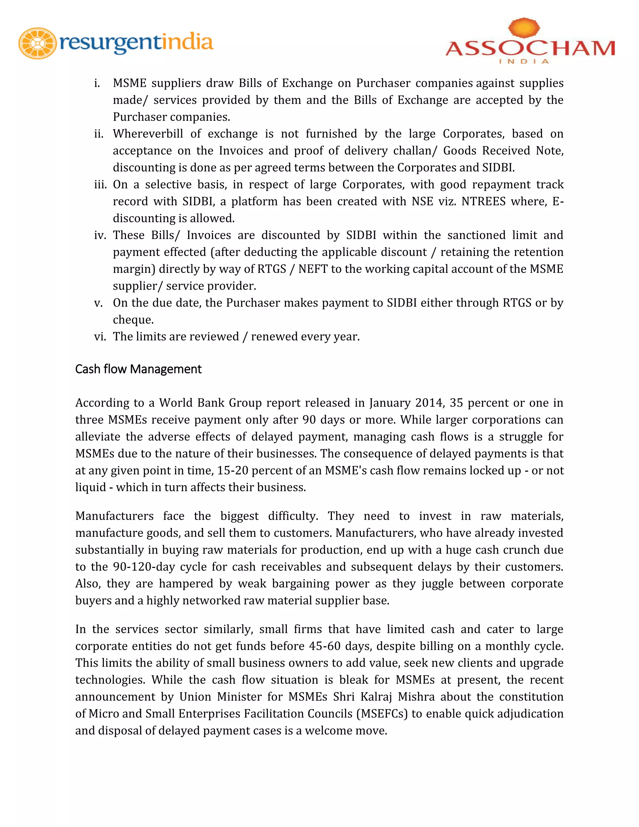 MSME Financing - Key Issues and Solutions | PDF