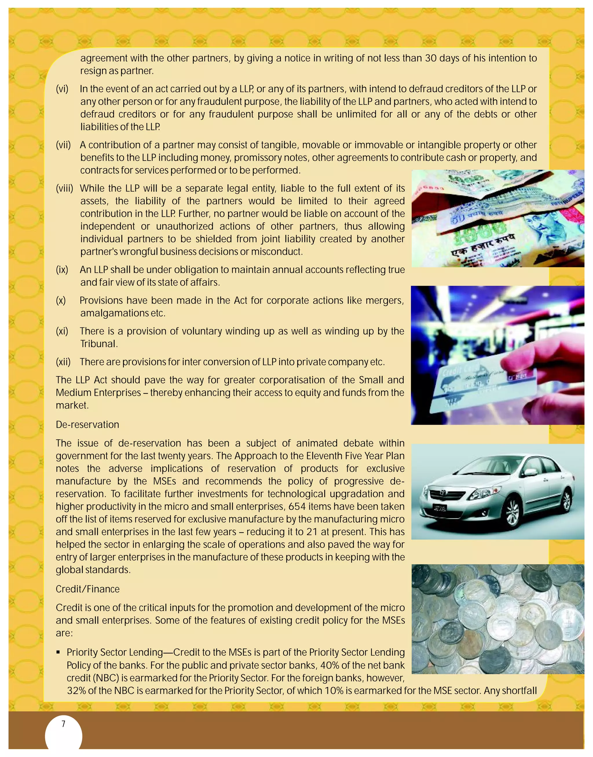Msme overview for finance, subsidy & project related support contact ...