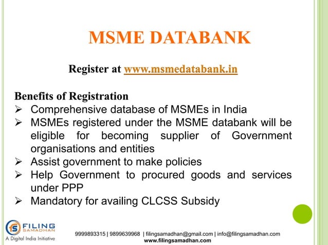 Msme policies changing msme landscape | PPT