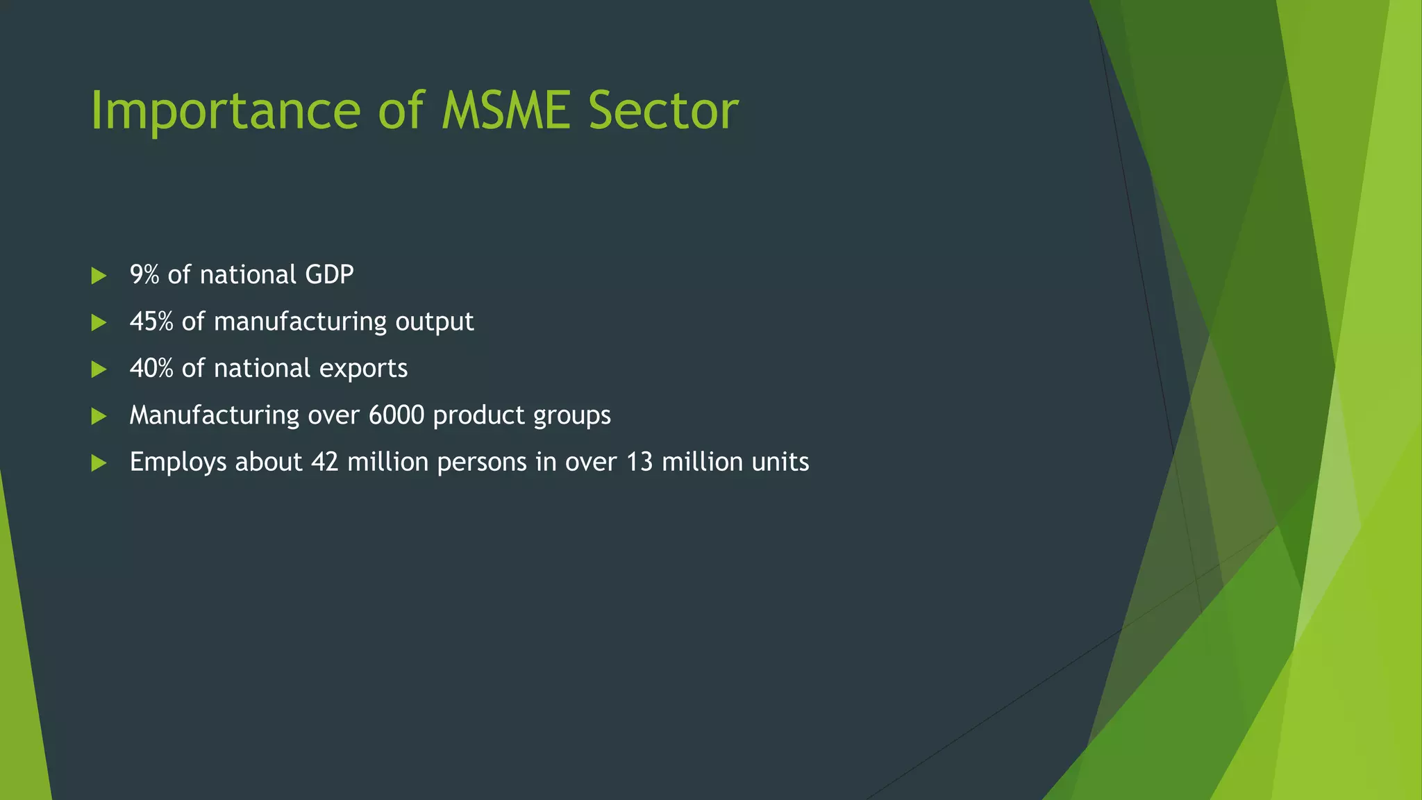 Msme policy in india | PPTX