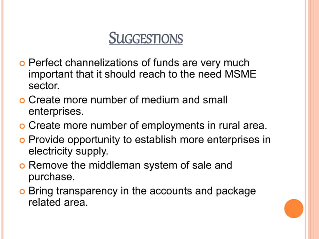 Msme ppt | PPT