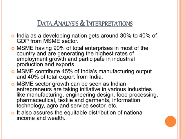 Msme ppt | PPT