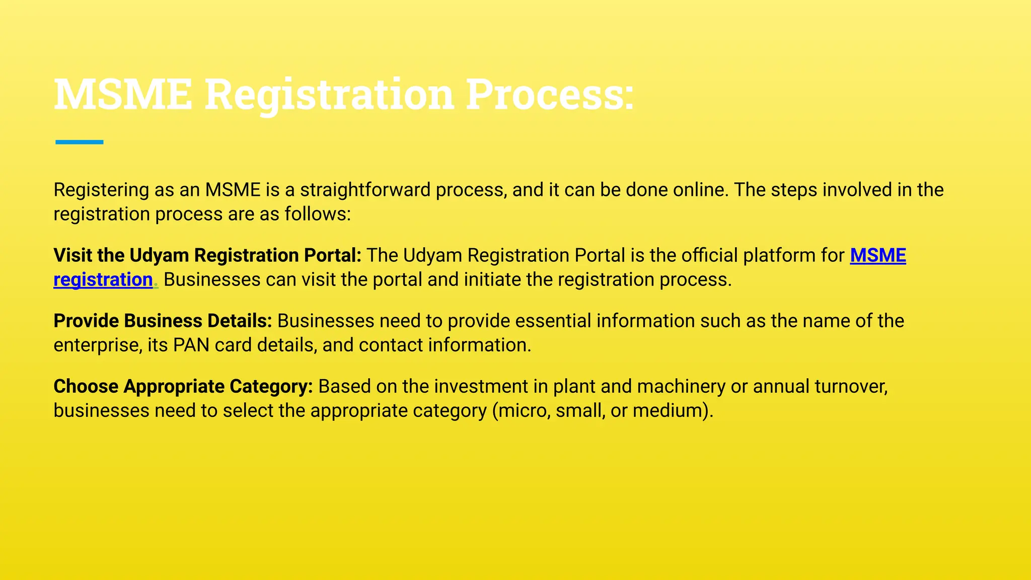 Msme registration in India | PDF