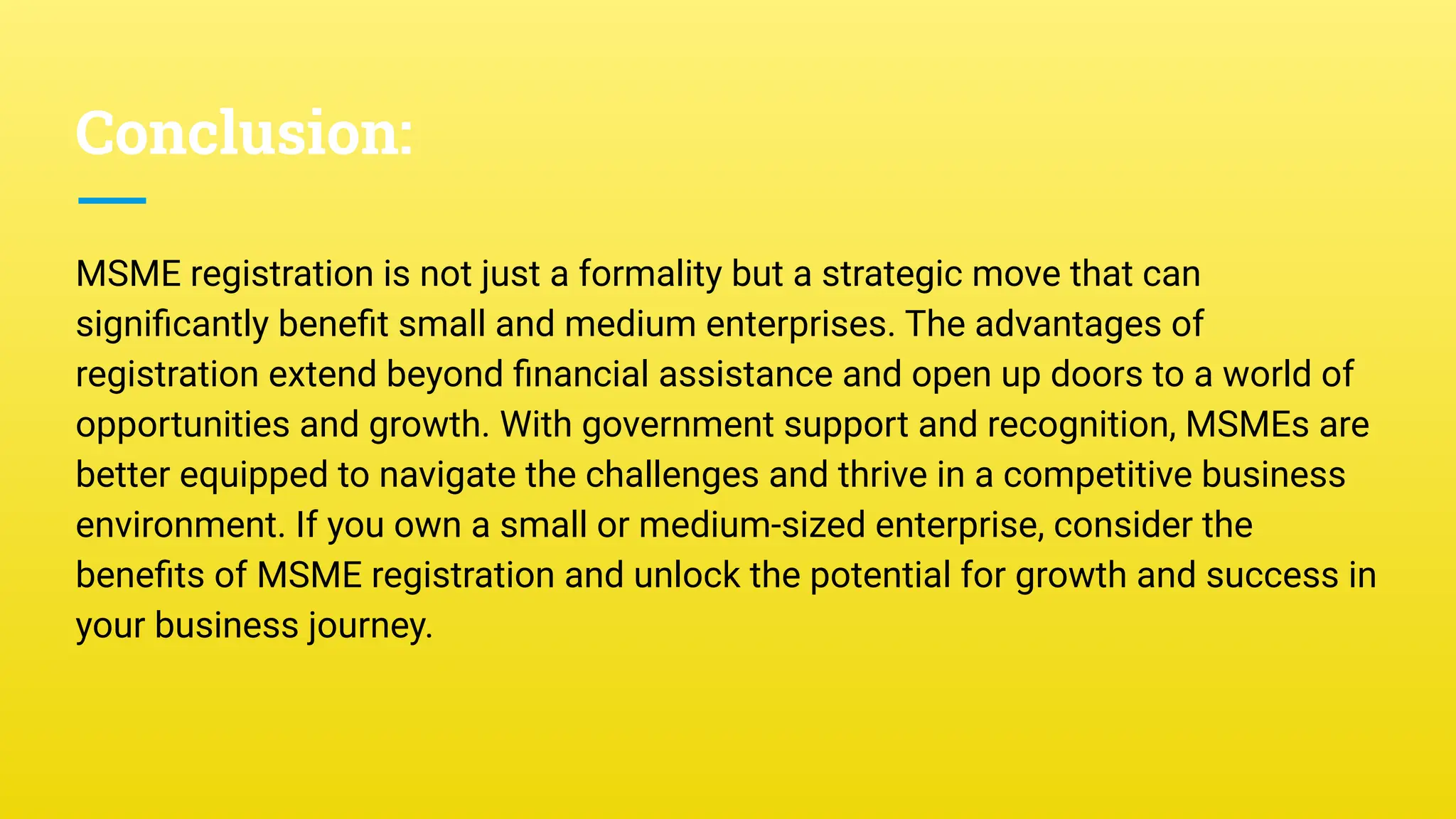 Msme registration in India | PDF