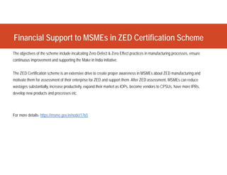 MSME Schemes.pdf | Business Accounting & Finance | Business