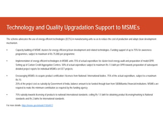 MSME Schemes.pdf | Business Accounting & Finance | Business