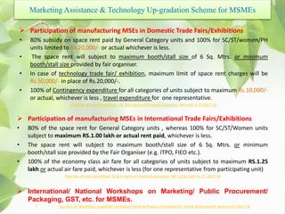 Msme schemes for small entrepreneurs or startup entrepreneurs founders ...