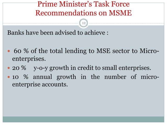 MSME Sector in India- An overview of the policy ecosystem | PPTX ...