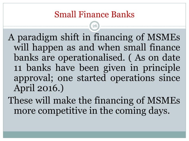 MSME Sector in India- An overview of the policy ecosystem | PPTX ...