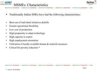 MSMEs: GROWTH STRATEGIES | PPT