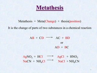 Metathesis | PPT
