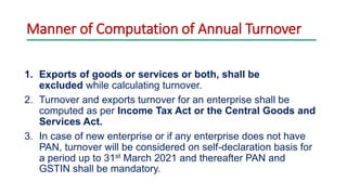 MSME new criteria from 01-07-2020 | PPTX