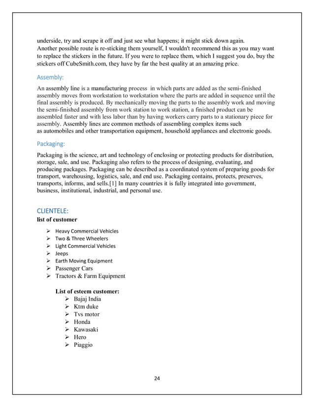 Msme visit project report | PDF | Business | Business and Finance