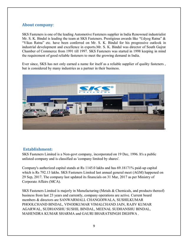 Msme visit project report | PDF | Business | Business and Finance