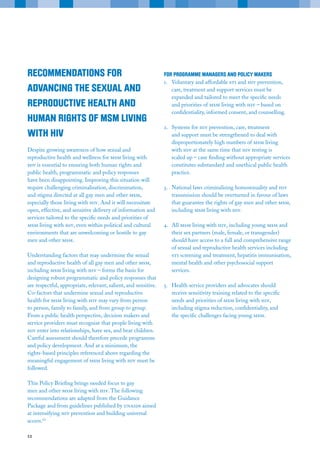 Msm guide english_online | PDF | Sexual Conditions | Sexual Health
