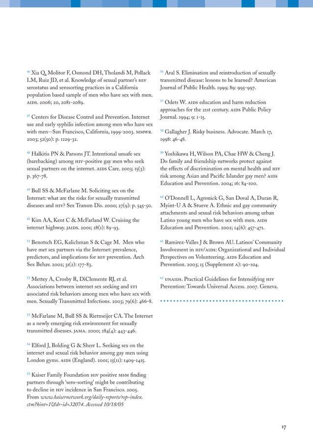 Msm guide english_online | PDF | Sexual Conditions | Sexual Health