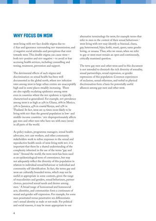 Msm guide english_online | PDF | Sexual Conditions | Sexual Health