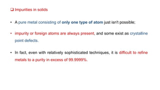 Material Science and Metallurgy | PPTX
