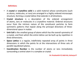 MSM Module 1 Crystal Structure PPT in PDF.pdf