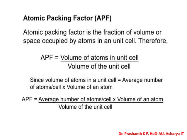 MSM Module 1 Crystal Structure PPT in PDF.pdf