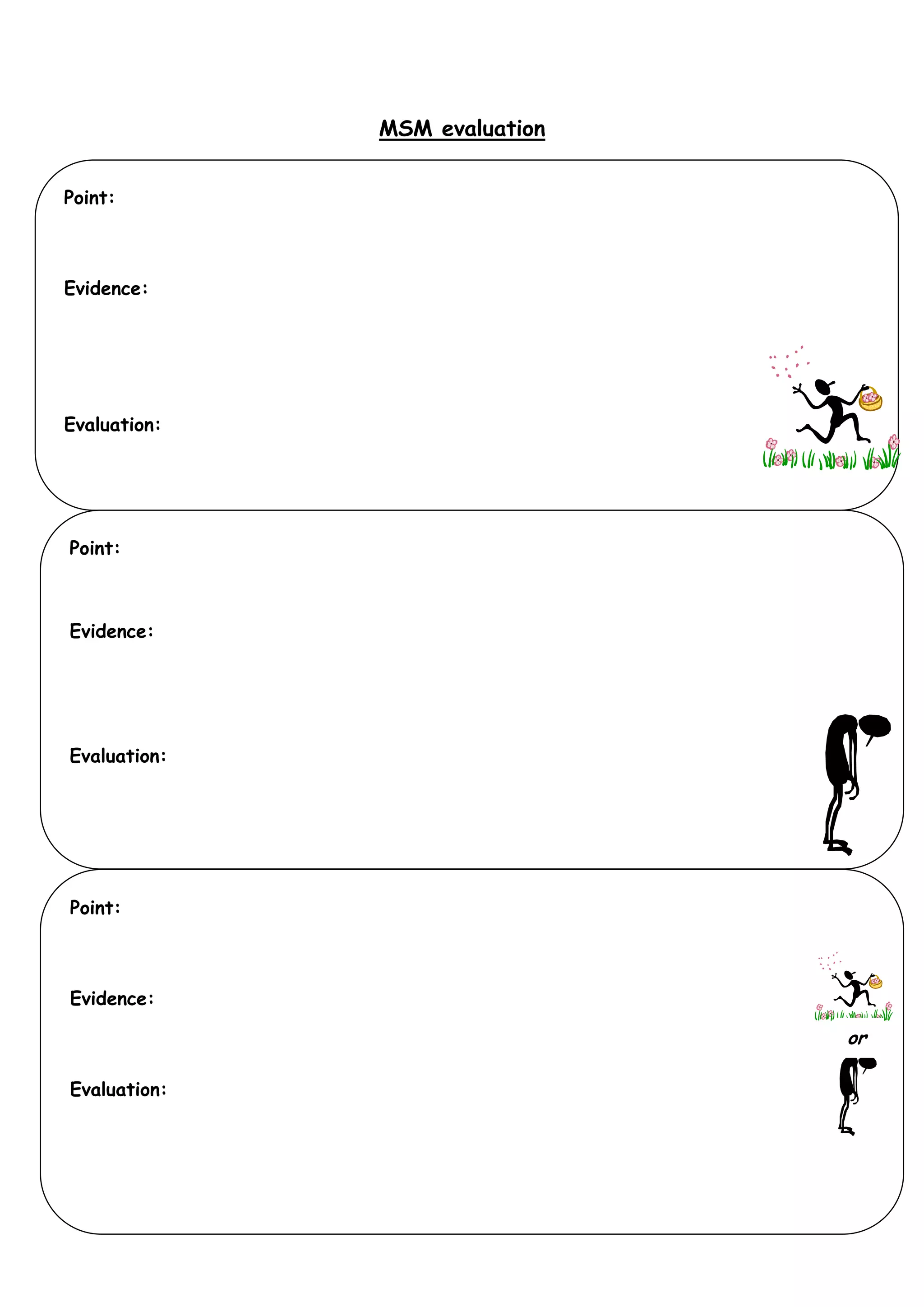 Msm note sheet | PPT