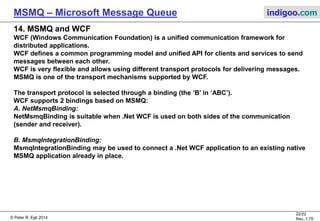 MSMQ - Microsoft Message Queueing | PDF