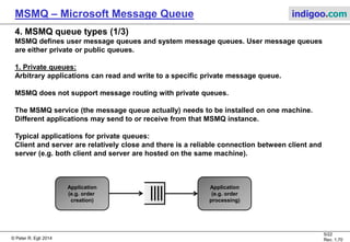 MSMQ - Microsoft Message Queueing | PDF