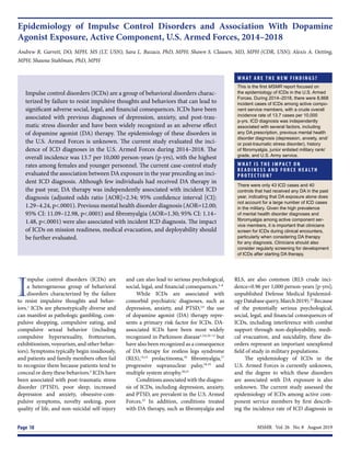 DOD Health of the Force report 2018 | PDF