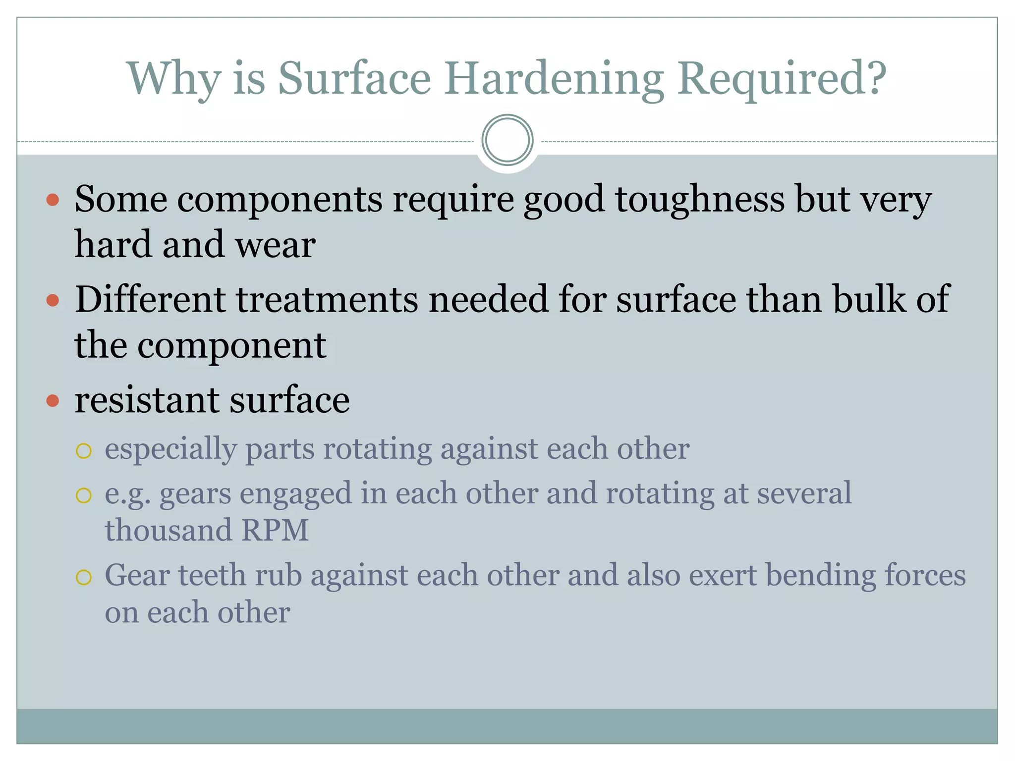 Surface Hardening of Steel | PPTX