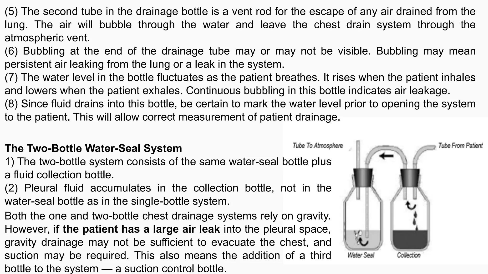Medical surgical nursing topic ,intercostal drainage or water seal ...