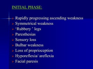 GUILLAIN BARRE SYNDROME | PPTX