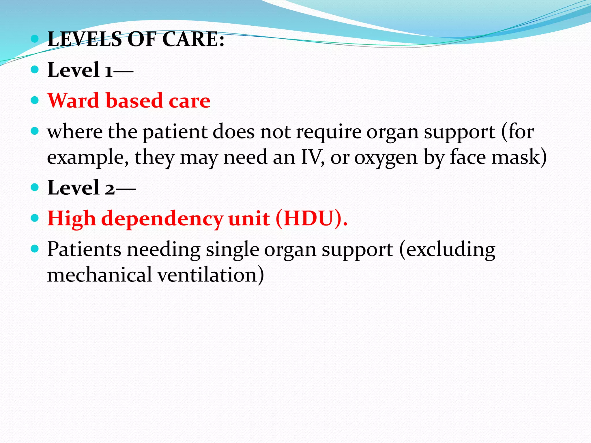 ambulatory care | PPTX