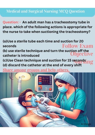 Medical Surgical Nursing Question| Nursing MCQ Set-98 PDF | | PDF