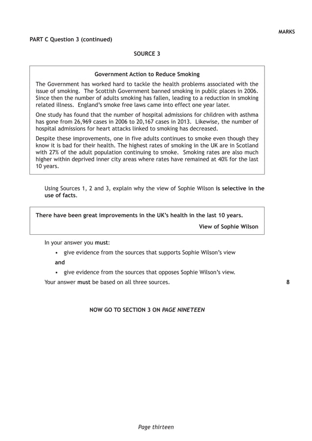 2014 National 5 Modern Studies exam | PDF | Elections | Politics