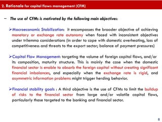 Capital flows management in emerging countries: Some lessons from the ...